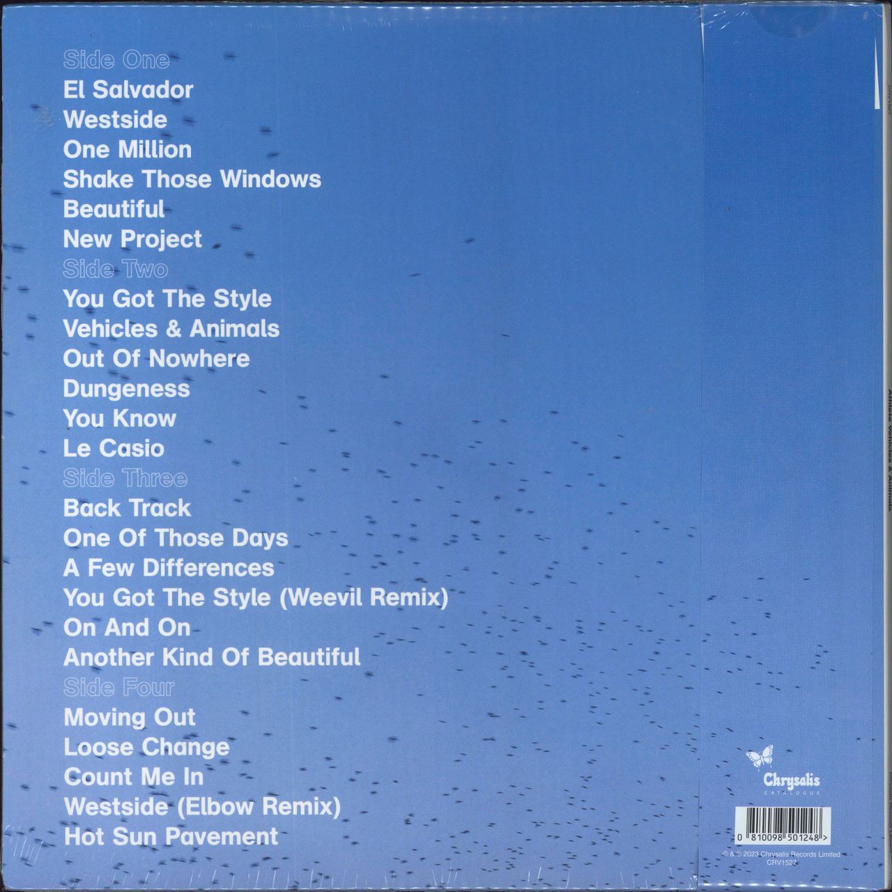 Athlete Vehicles & Animals - Sealed - Blue vinyl UK 2-LP vinyl set — RareVinyl.com