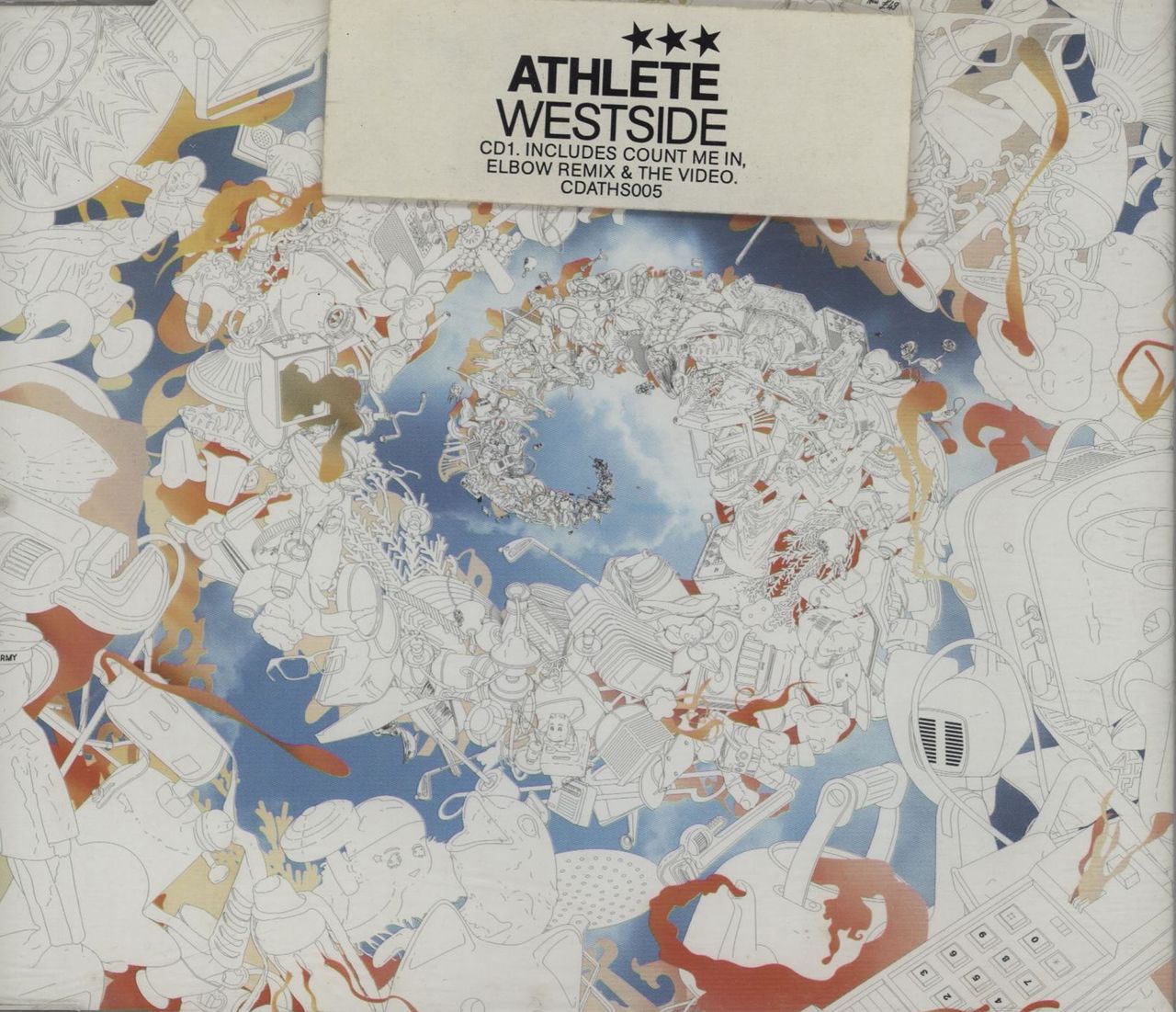 Athlete Westside UK CD single — RareVinyl.com