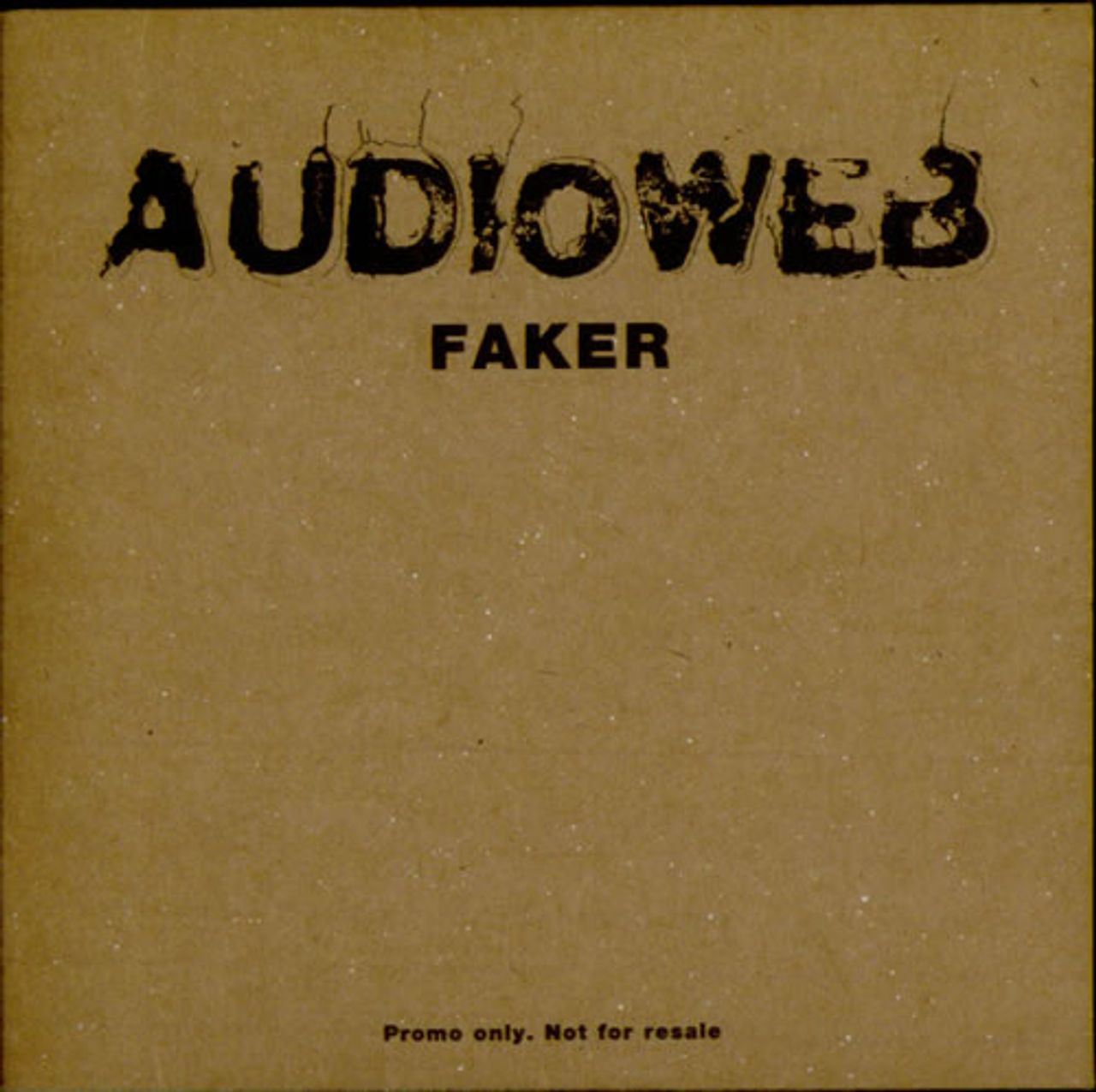Audioweb Faker UK Promo CD single — RareVinyl.com