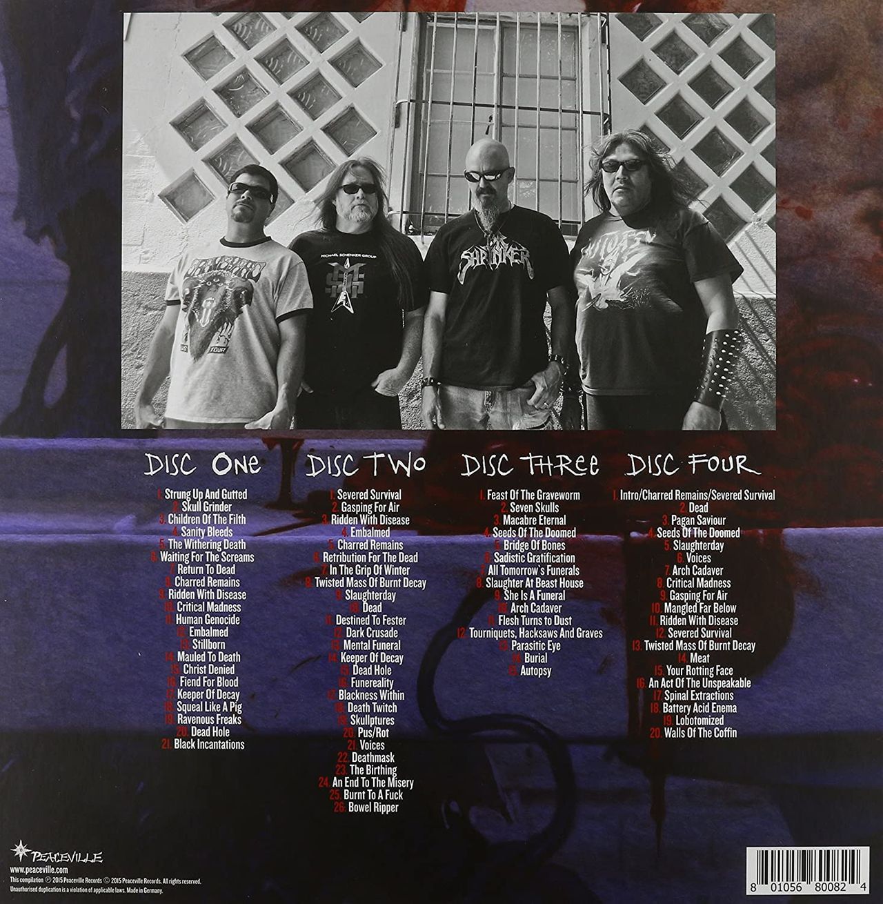 Autopsy After The Cutting: Deluxe Edition - Sealed UK 4-CD set ...