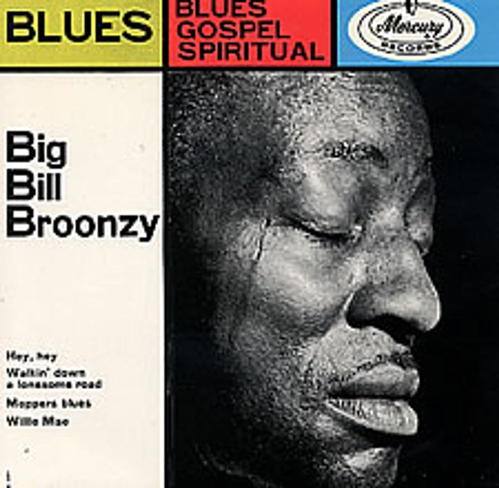Big Bill Broonzy Blues Gospel Spiritual UK 7" vinyl — RareVinyl.com
