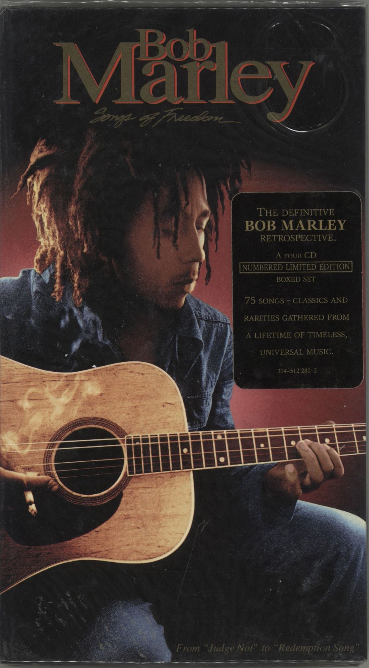 Bob Marley & The Wailers Songs Of Freedom - Sealed UK Cd album box set — RareVinyl.com