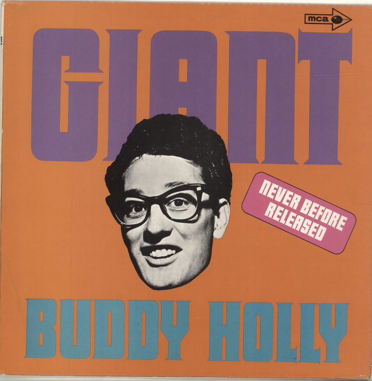 Buddy Holly Giant - Swirl Label UK Vinyl LP — RareVinyl.com