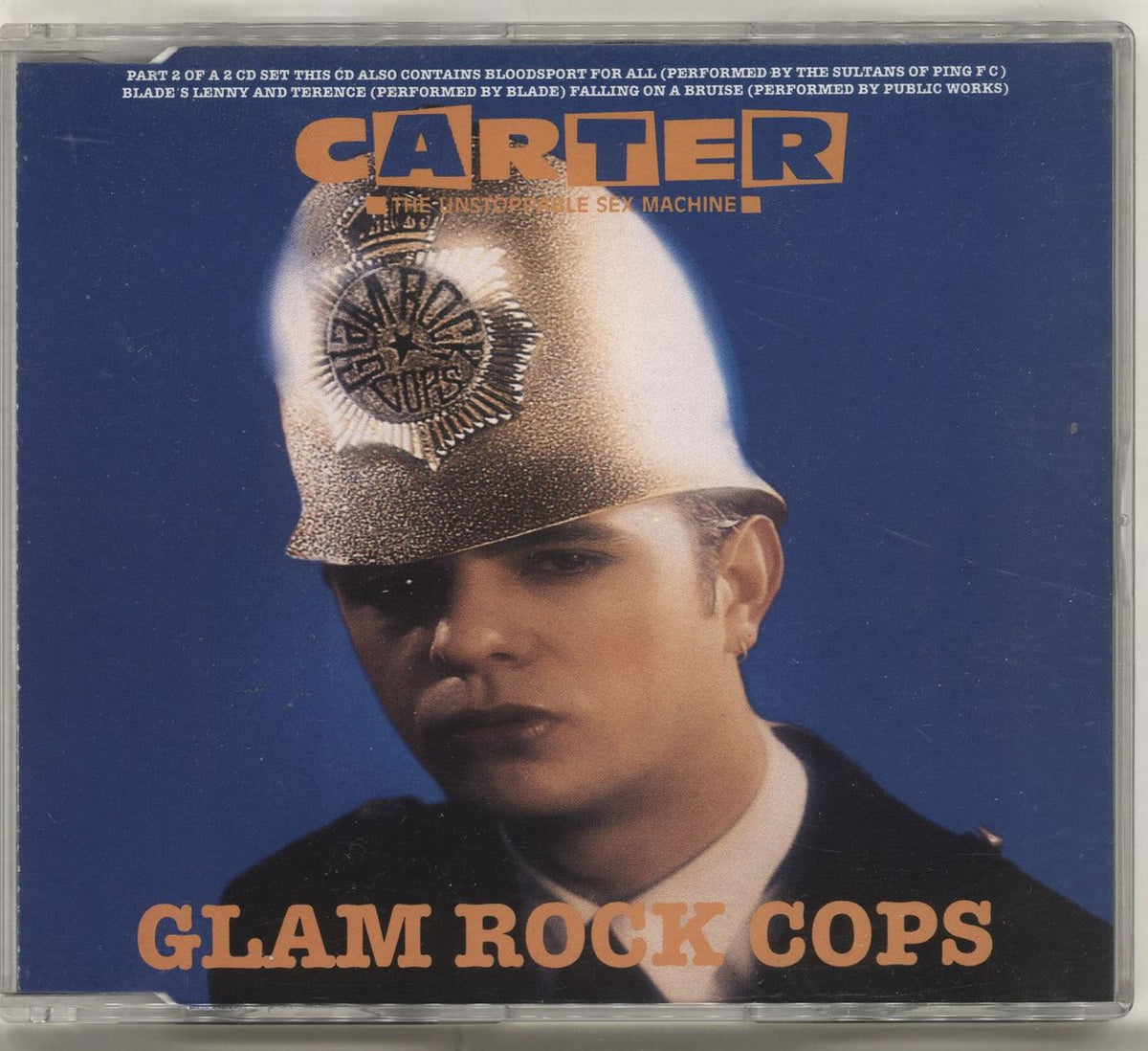 Carter USM Glam Rock Cops UK CD single — RareVinyl.com
