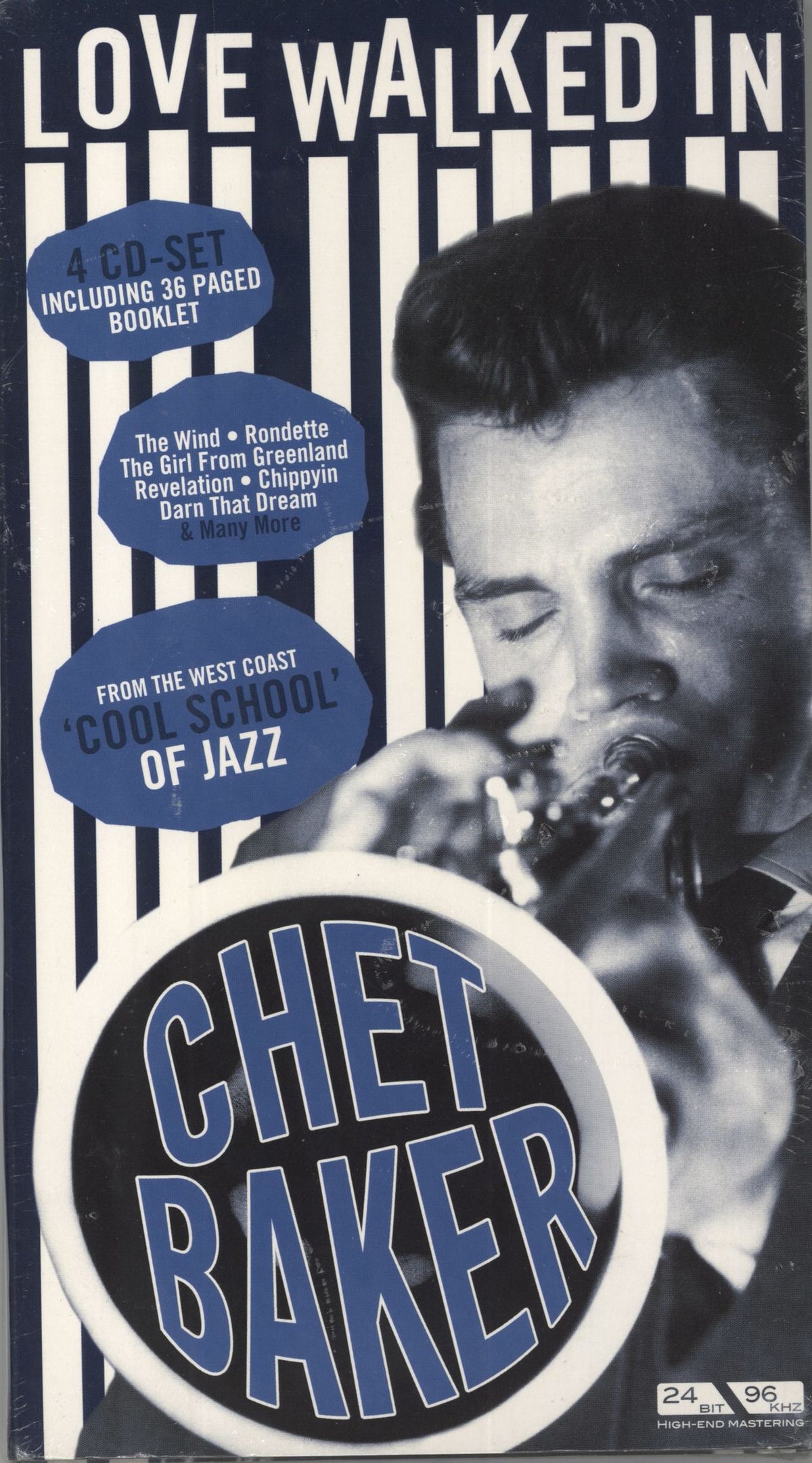 Chet Baker Love Walked In - 4 x CD Box Set German 4-CD set — RareVinyl.com