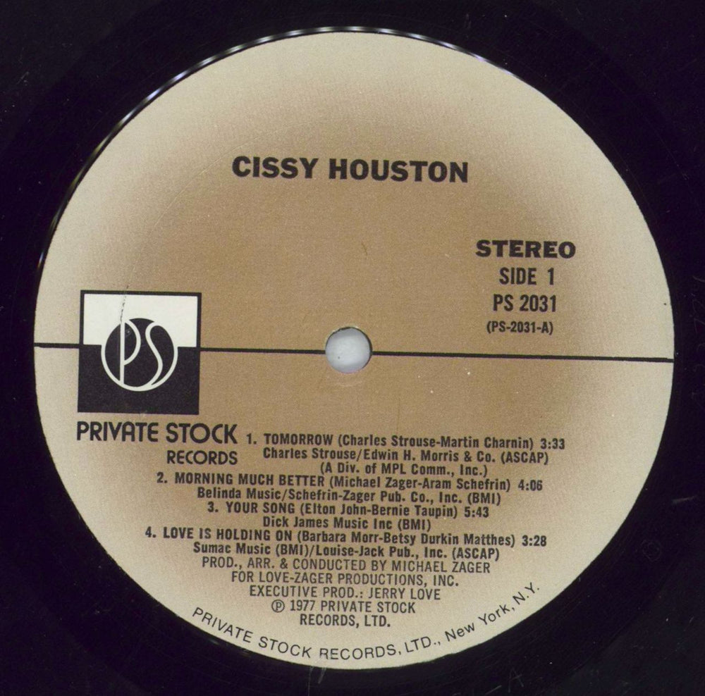 Cissy Houston Cissy Houston US Vinyl LP — RareVinyl.com