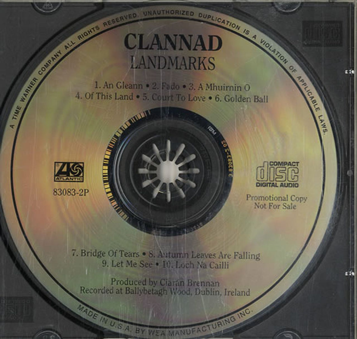 Clannad Landmarks US Promo CD album — RareVinyl.com