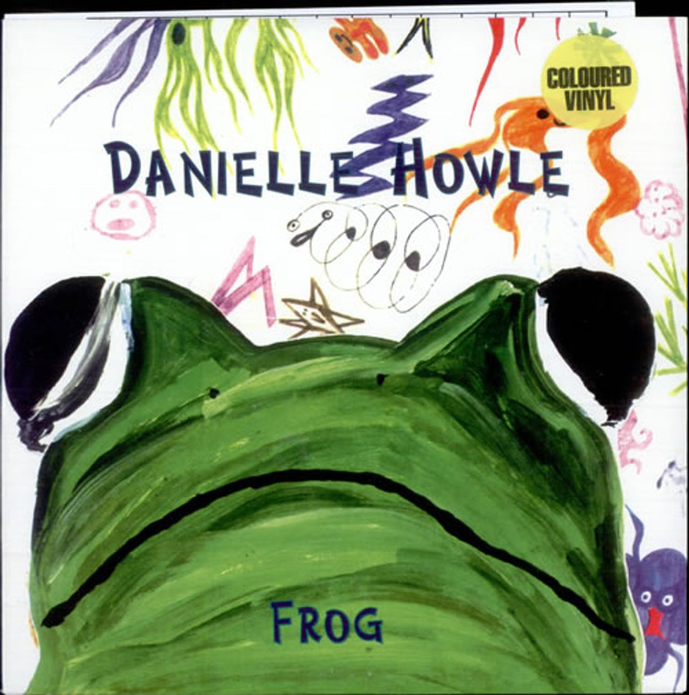 Danielle Howle Frog - Clear Vinyl French 7" vinyl — RareVinyl.com