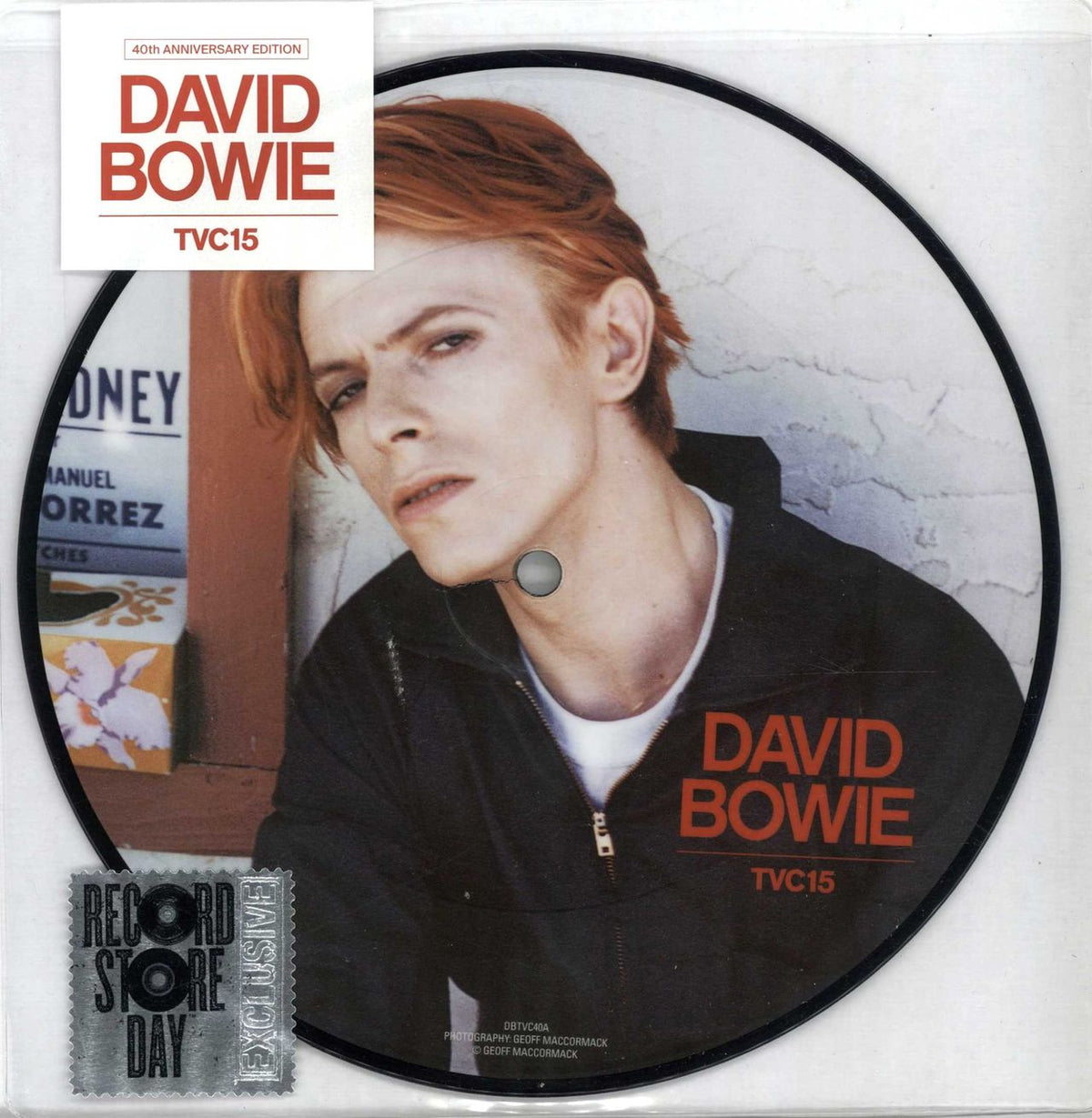David Bowie TVC15 - RSD 16 - Sealed UK 7" picture disc — RareVinyl.com