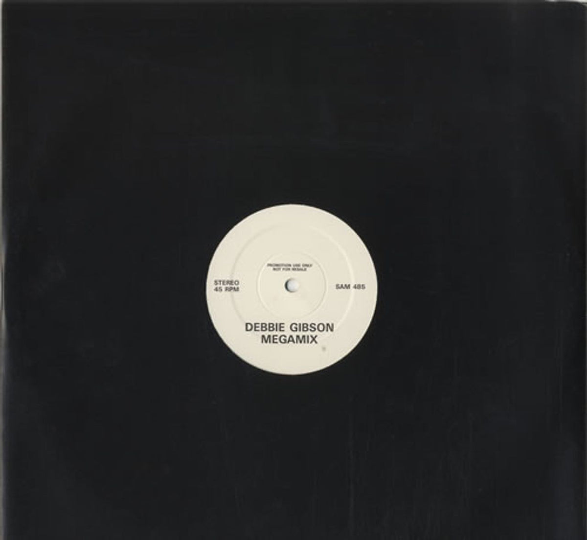 Debbie Gibson Megamix UK Promo 12" vinyl — RareVinyl.com