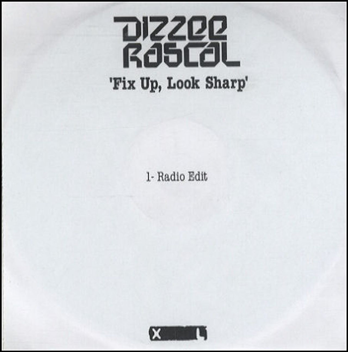 Dizzee Rascal Fix Up Look Sharp UK Promo CD-R acetate — RareVinyl.com