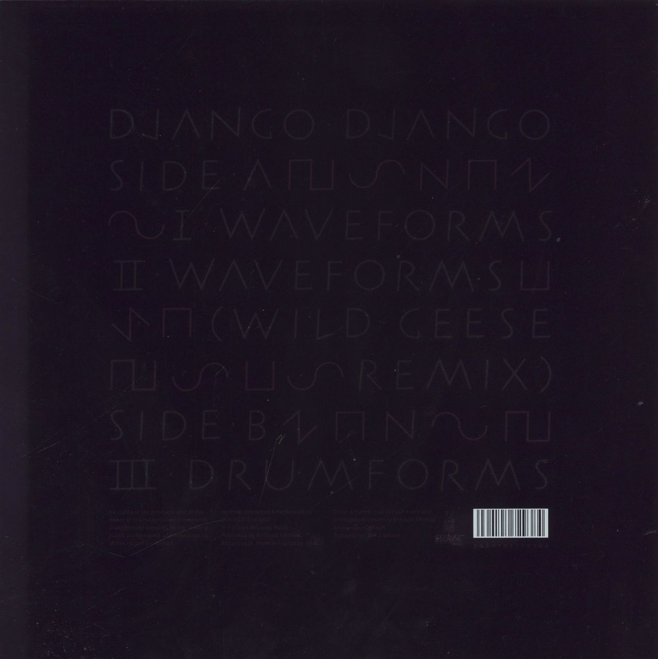 Django Django Waveforms UK 12" vinyl — RareVinyl.com