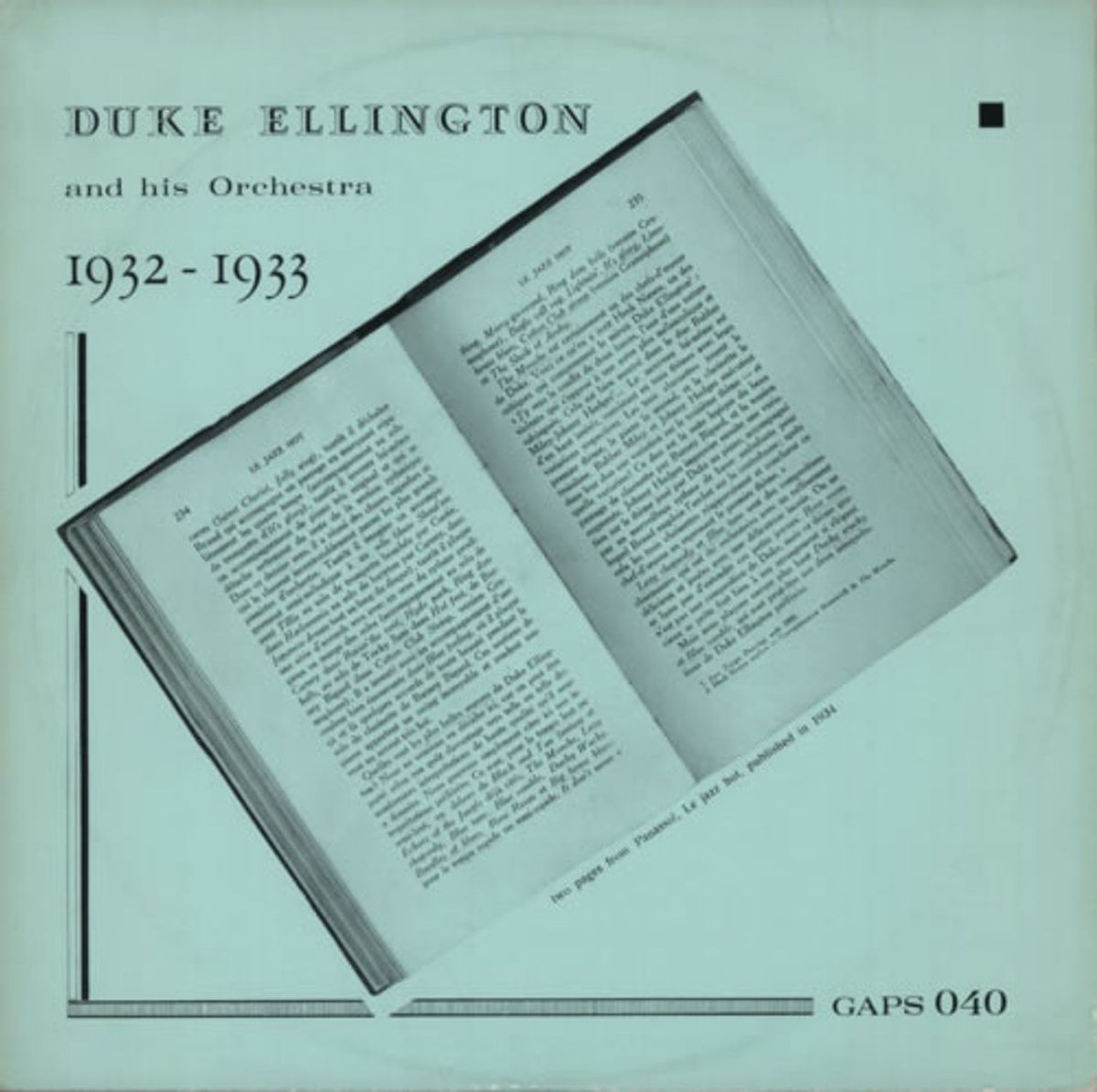 Duke Ellington Duke Ellington And His Orchestra 1932 - 1933 Austrian V ...