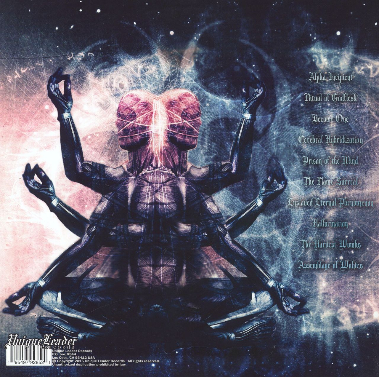 Fallujah The Harvest Womb - Red and Black Burst Vinyl US Vinyl LP ...