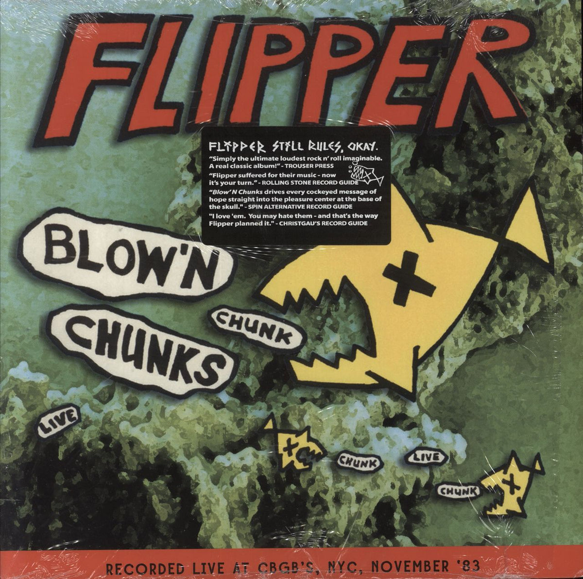 Flipper Blow'n Chunks US Vinyl LP — RareVinyl.com