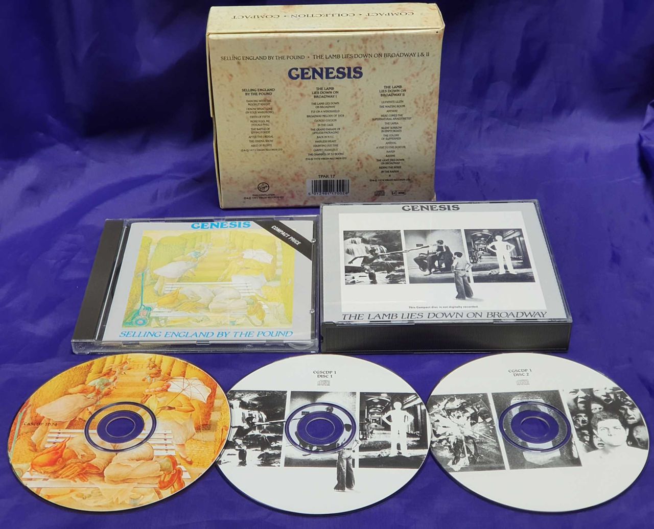 Genesis Collector's Edition - Picture CDs UK Cd album box set ...