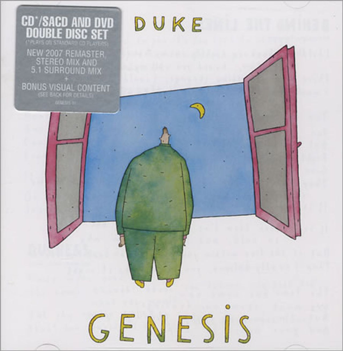 Genesis Duke UK 2-disc CD/DVD set — RareVinyl.com