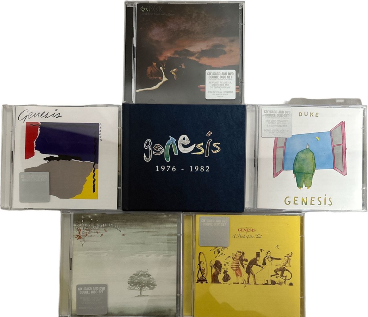 Genesis Genesis 1976 - 1982 US Cd album box set — RareVinyl.com