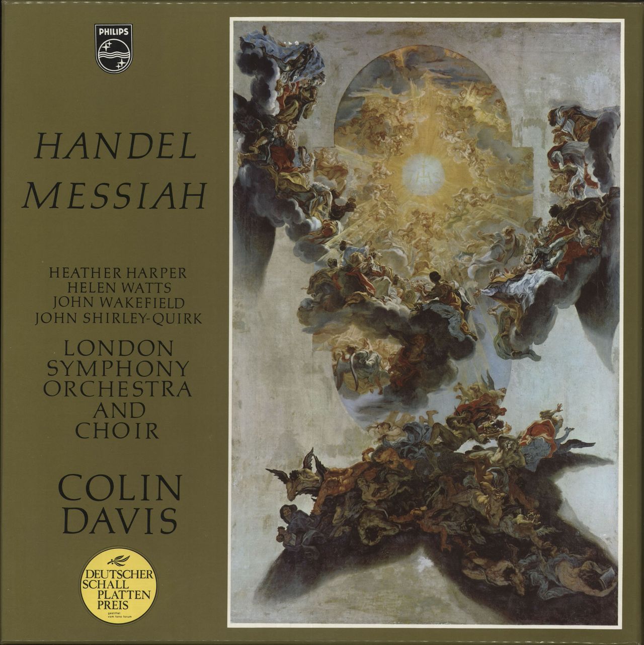 George Frideric Handel Handel: Messiah Dutch Vinyl box set — RareVinyl.com