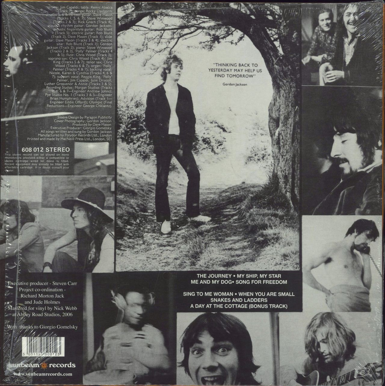 Gordon Jackson Thinking Back UK Vinyl LP — RareVinyl.com