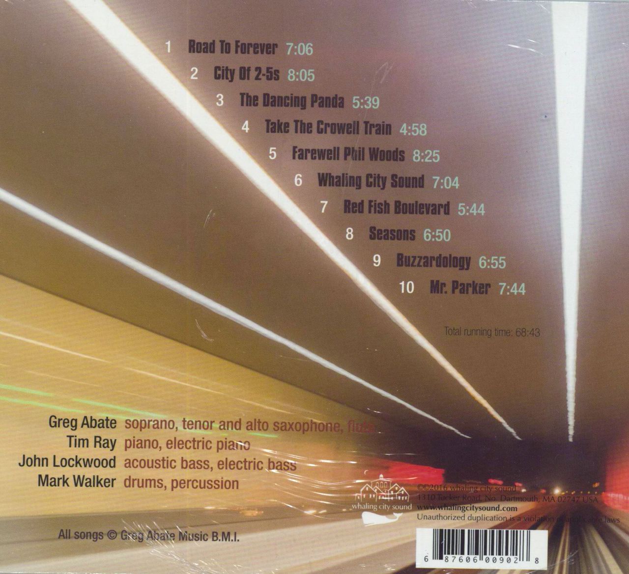 Greg Abate Greg Abate With The Tim Ray Trio - Sealed US CD album ...