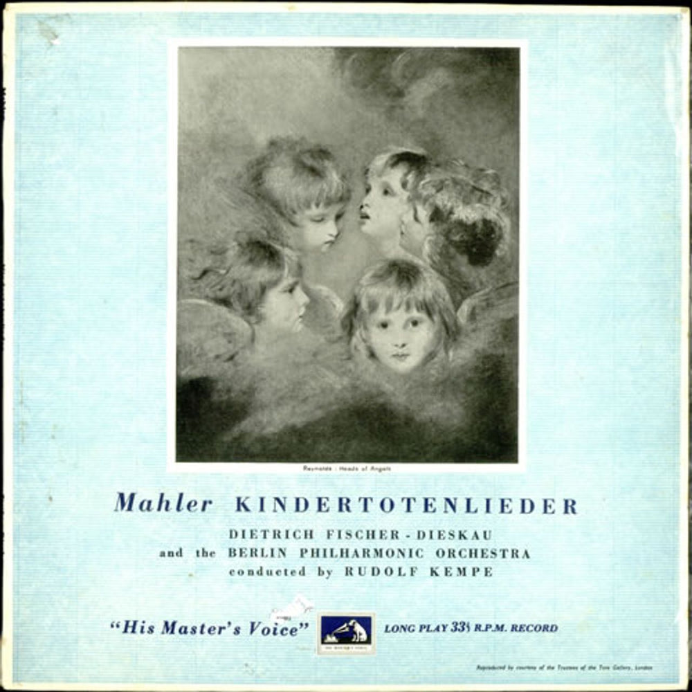 Gustav Mahler Kindertotenlieder UK 10" vinyl — RareVinyl.com