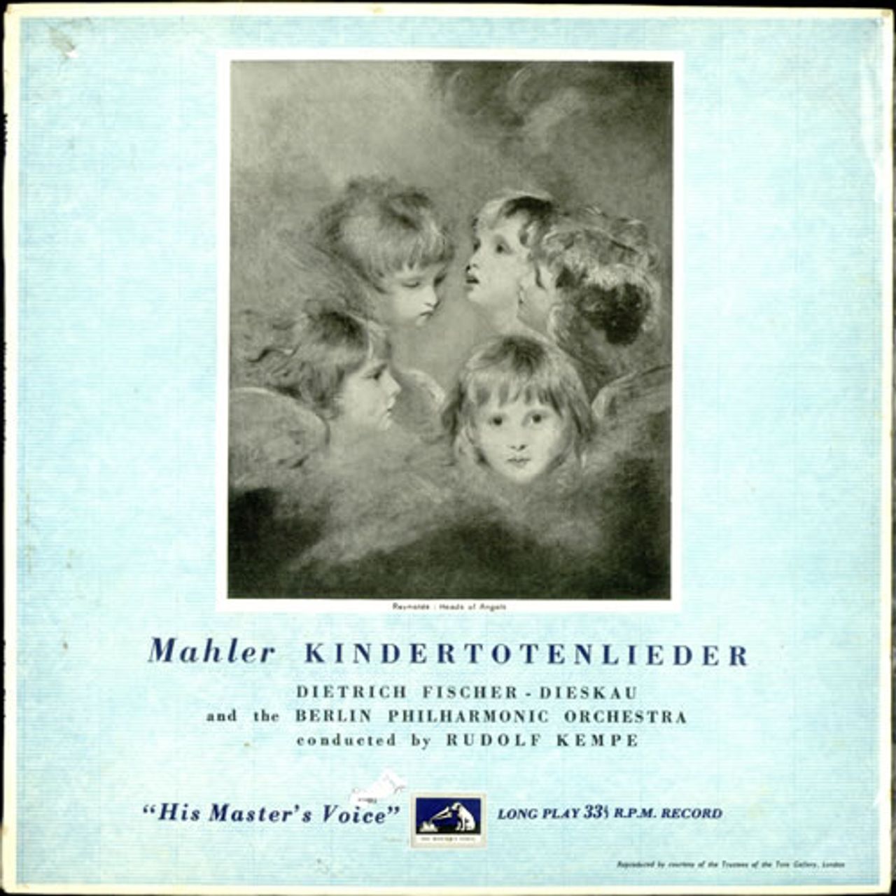Gustav Mahler Kindertotenlieder UK 10" vinyl — RareVinyl.com