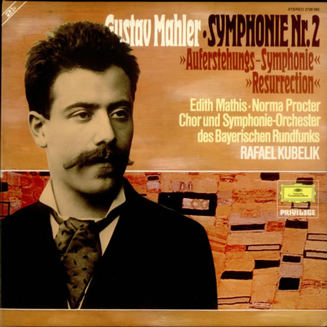 Gustav Mahler Symphonie Nr. 2 'Resurrection' UK 2-LP vinyl set — RareVinyl.com