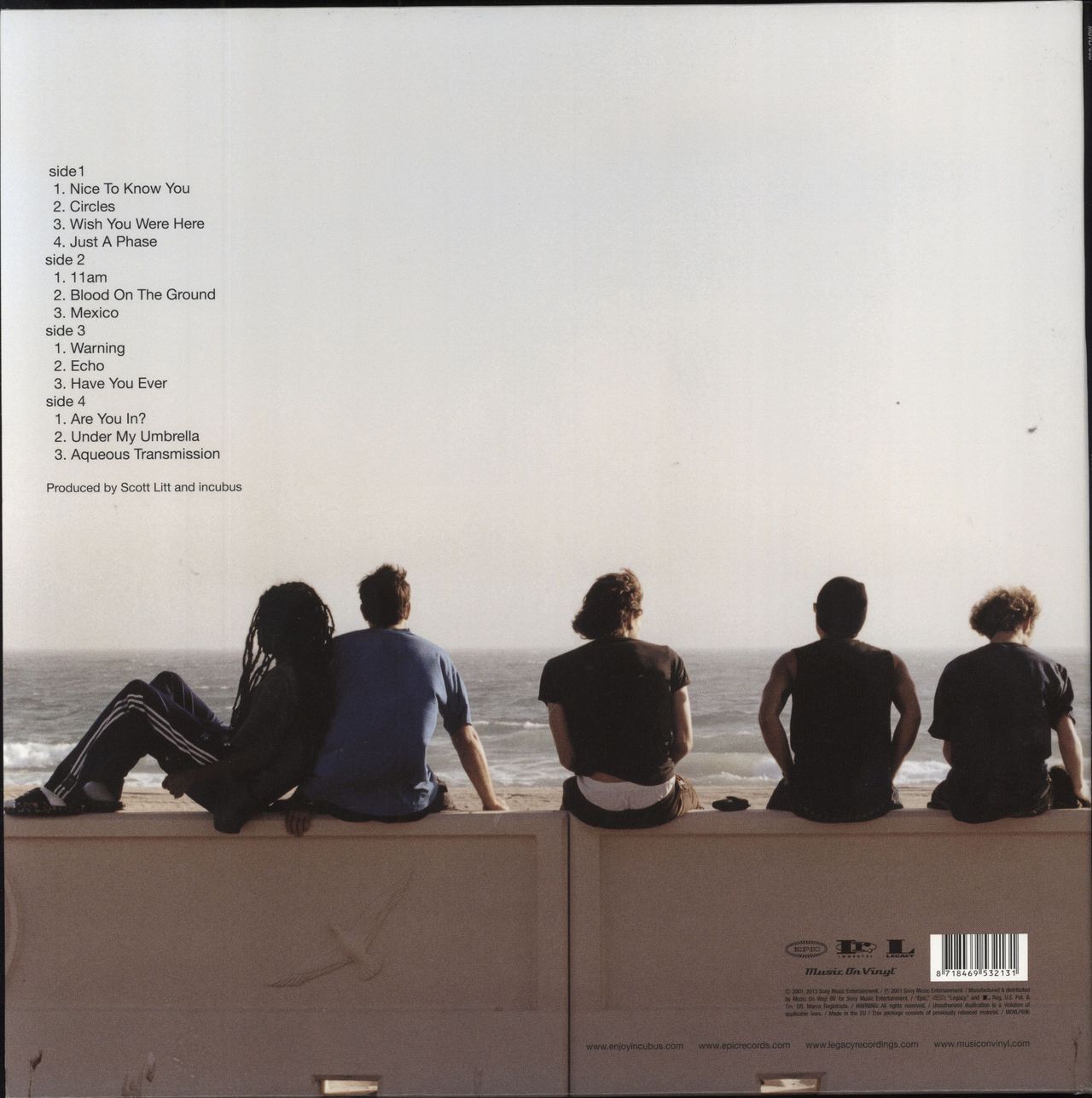 Incubus Morning View - 180gm UK 2-LP vinyl set — RareVinyl.com