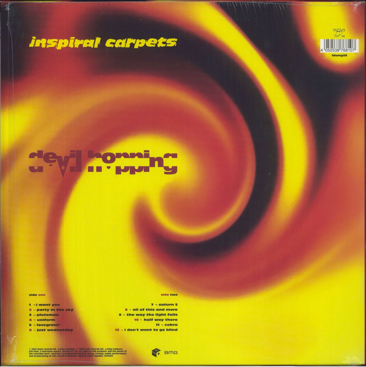Inspiral Carpets Devil Hopping UK Vinyl LP — RareVinyl.com