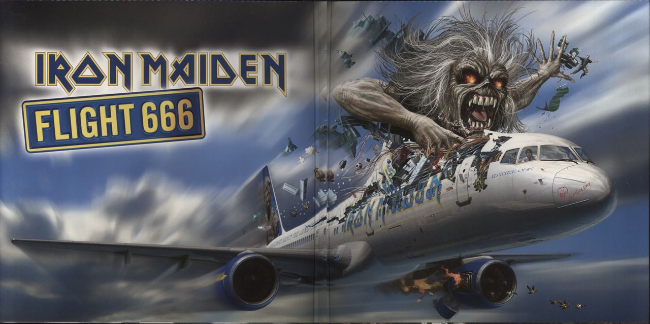 Iron Maiden Flight 666 - The Original Soundtrack - 180gram Vinyl UK 2 ...