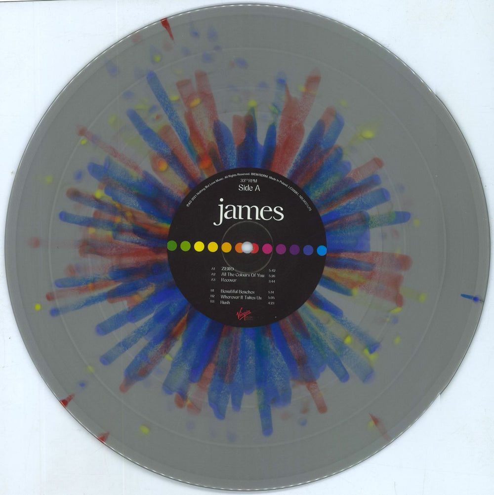 James All The Colours Of You - Art Print UK 2-LP vinyl set — RareVinyl.com