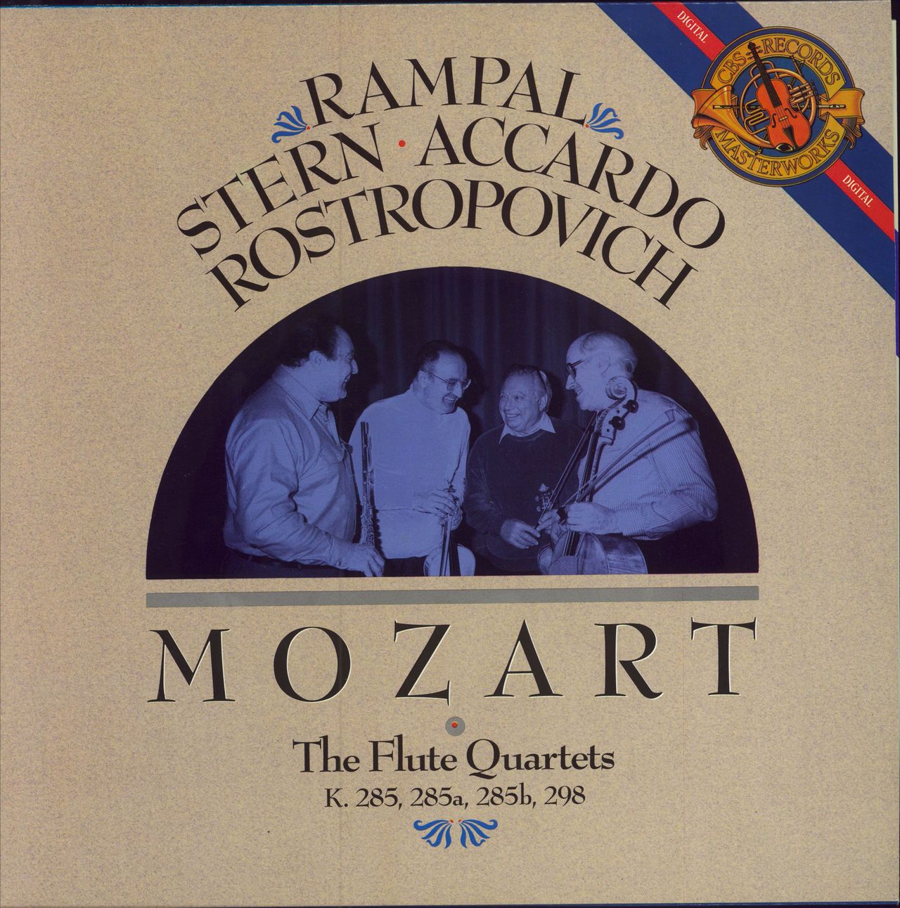 Jean-Pierre Rampal Mozart: The Flute Quartets Dutch Vinyl LP — RareVinyl.com