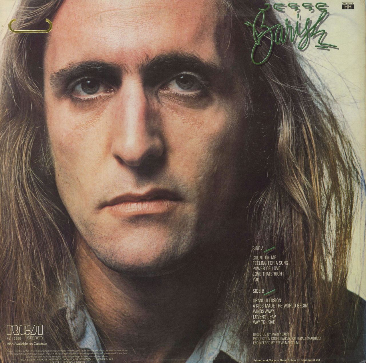 Jesse Barish Jesse Barish - EX Japanese Vinyl LP — RareVinyl.com