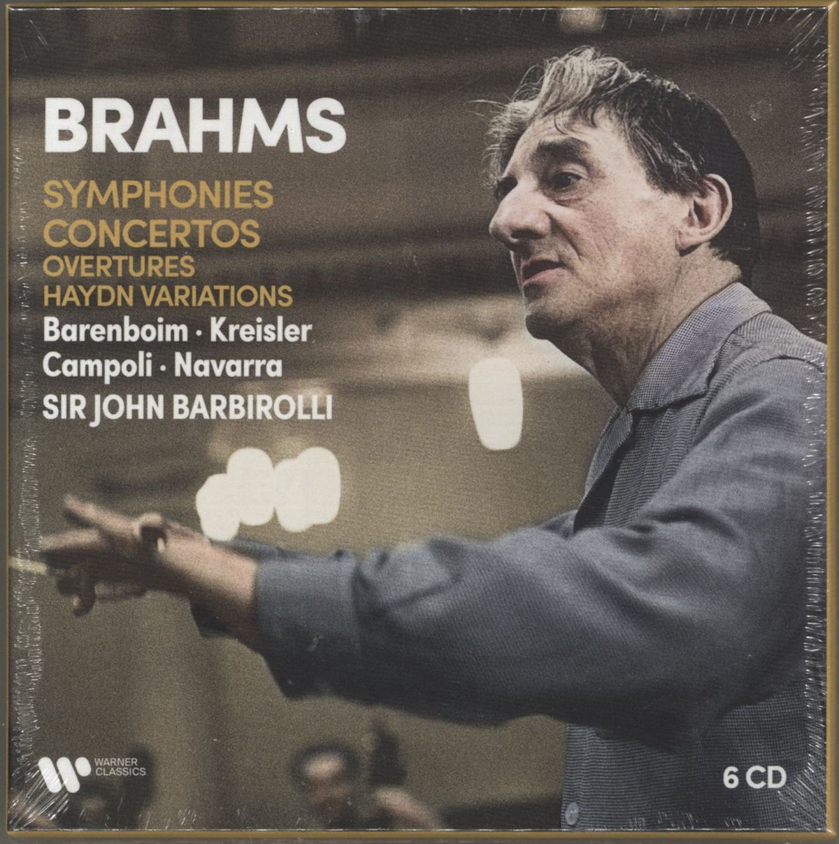 Johannes Brahms Symphonies, Concertos, Overtures, Haydn Variations UK — RareVinyl.com