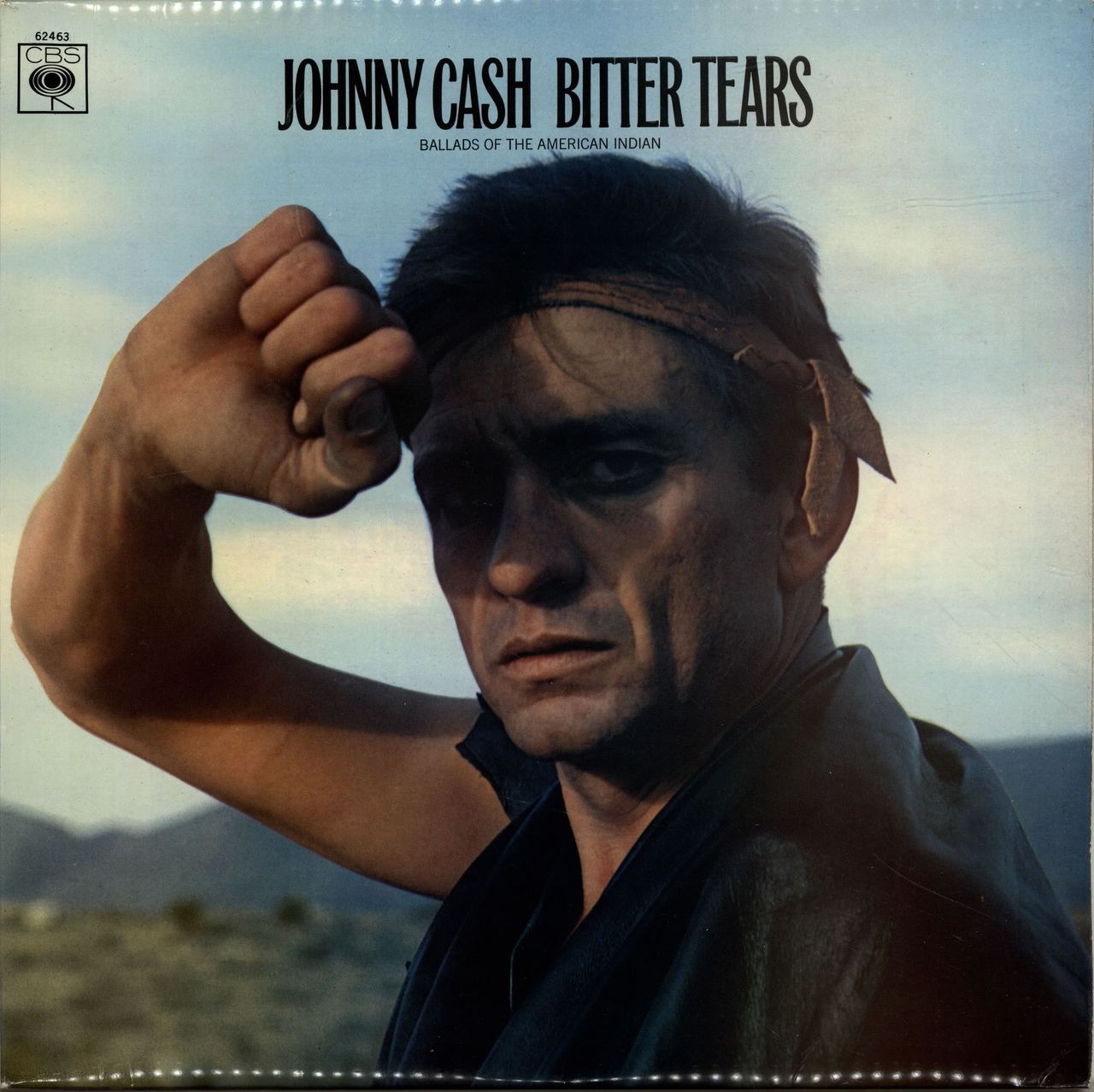 Johnny Cash Bitter Tears - 2nd UK Vinyl LP — RareVinyl.com