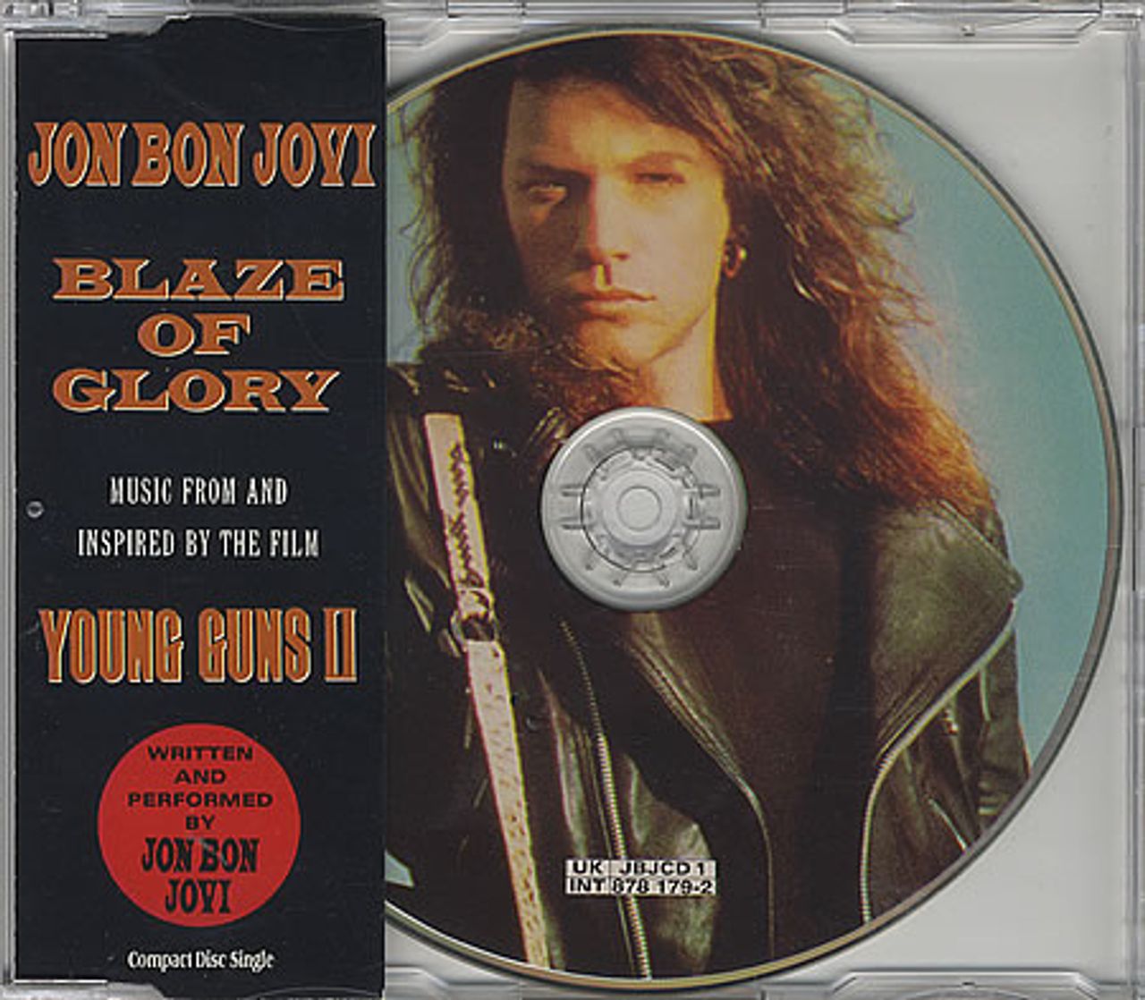 Jon Bon Jovi Blaze Of Glory UK CD single — RareVinyl.com