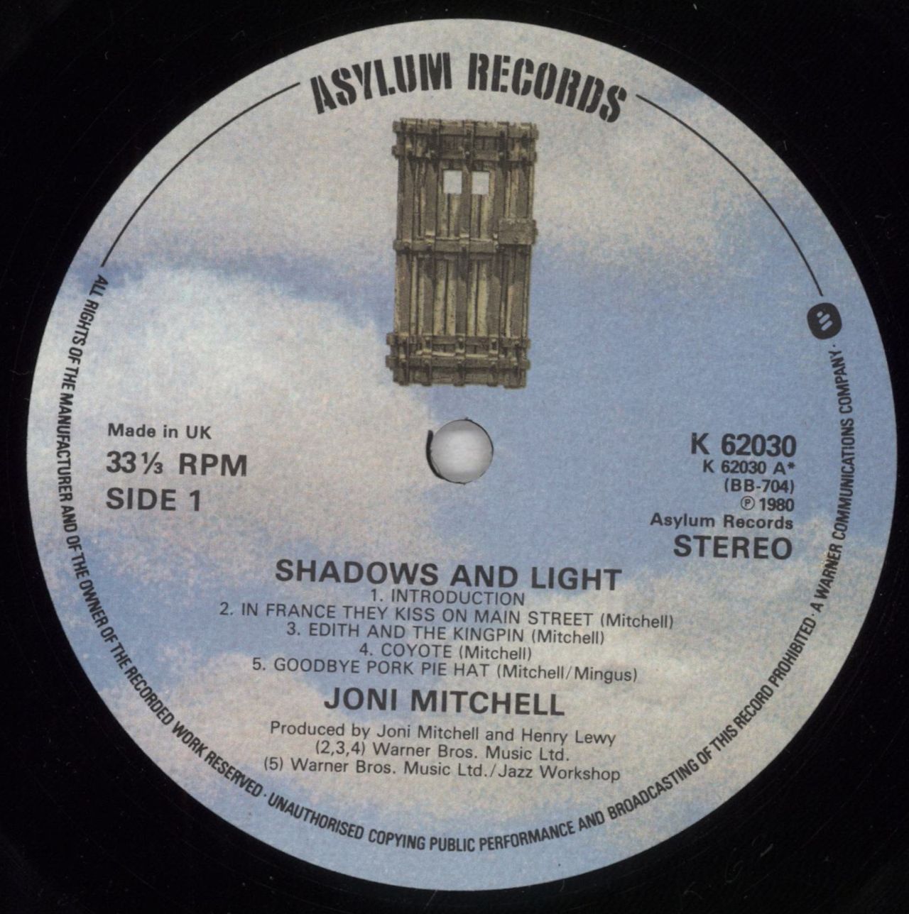 Joni Mitchell Shadows And Light - EX UK 2-LP vinyl set — RareVinyl.com