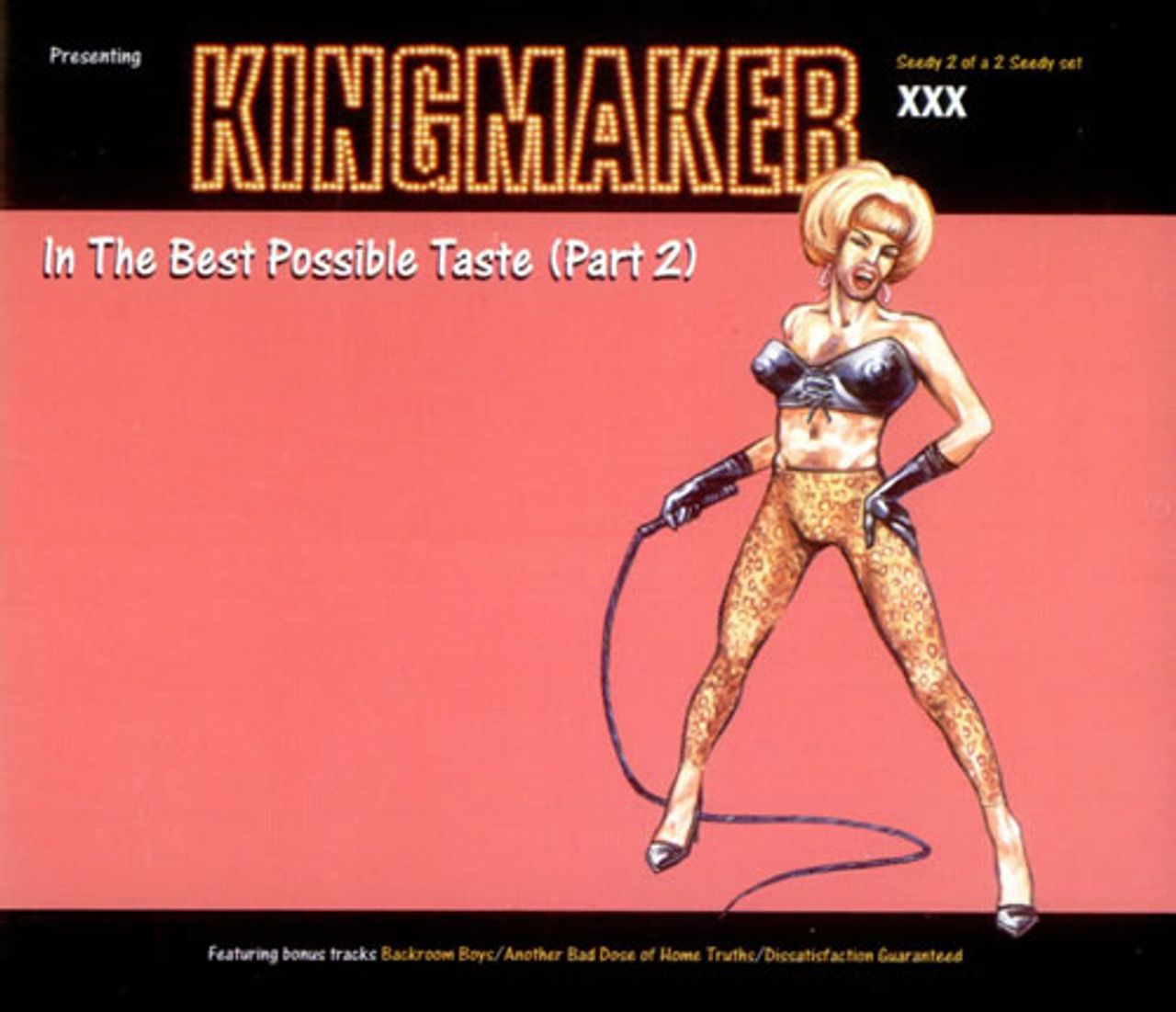 Kingmaker In The Best Possible Taste (Part 2) UK CD single — RareVinyl.com