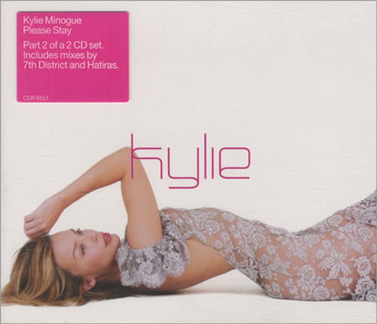 Kylie Minogue Please Stay + Poster UK 2-CD single set — RareVinyl.com
