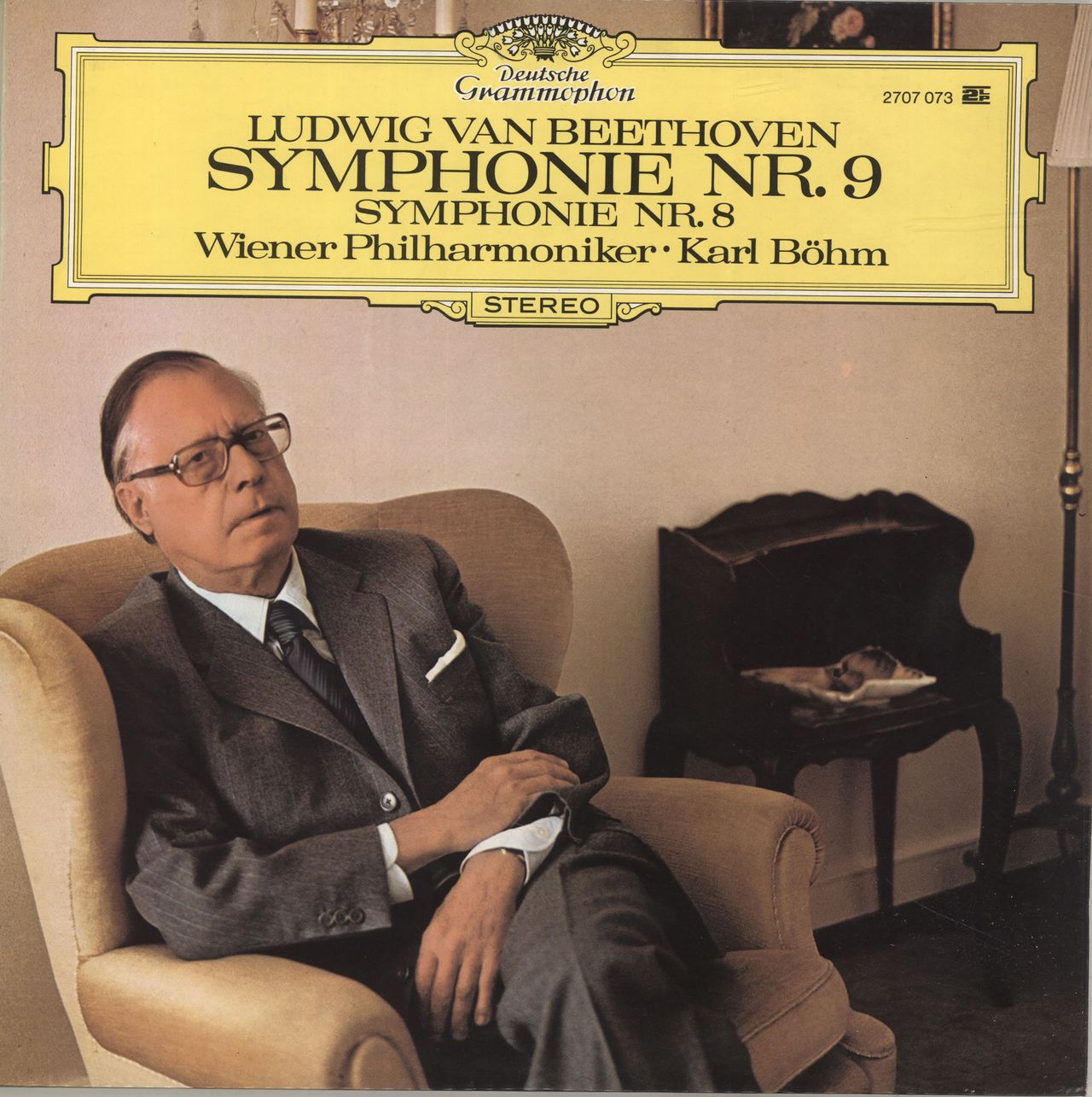 Ludwig Van Beethoven Symphonie No. 9 / Symphonie No. 8 German 2-LP vin — RareVinyl.com