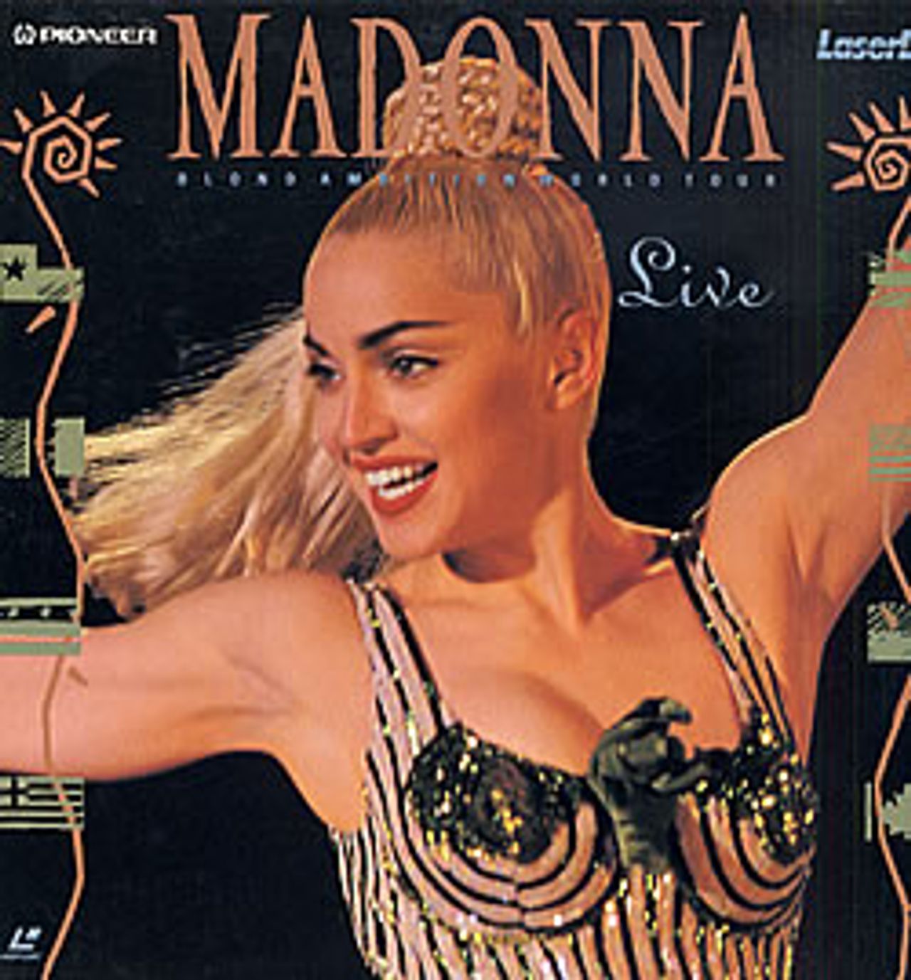 Madonna Blond Ambition World Tour Live - EX UK Laserdisc — RareVinyl.com