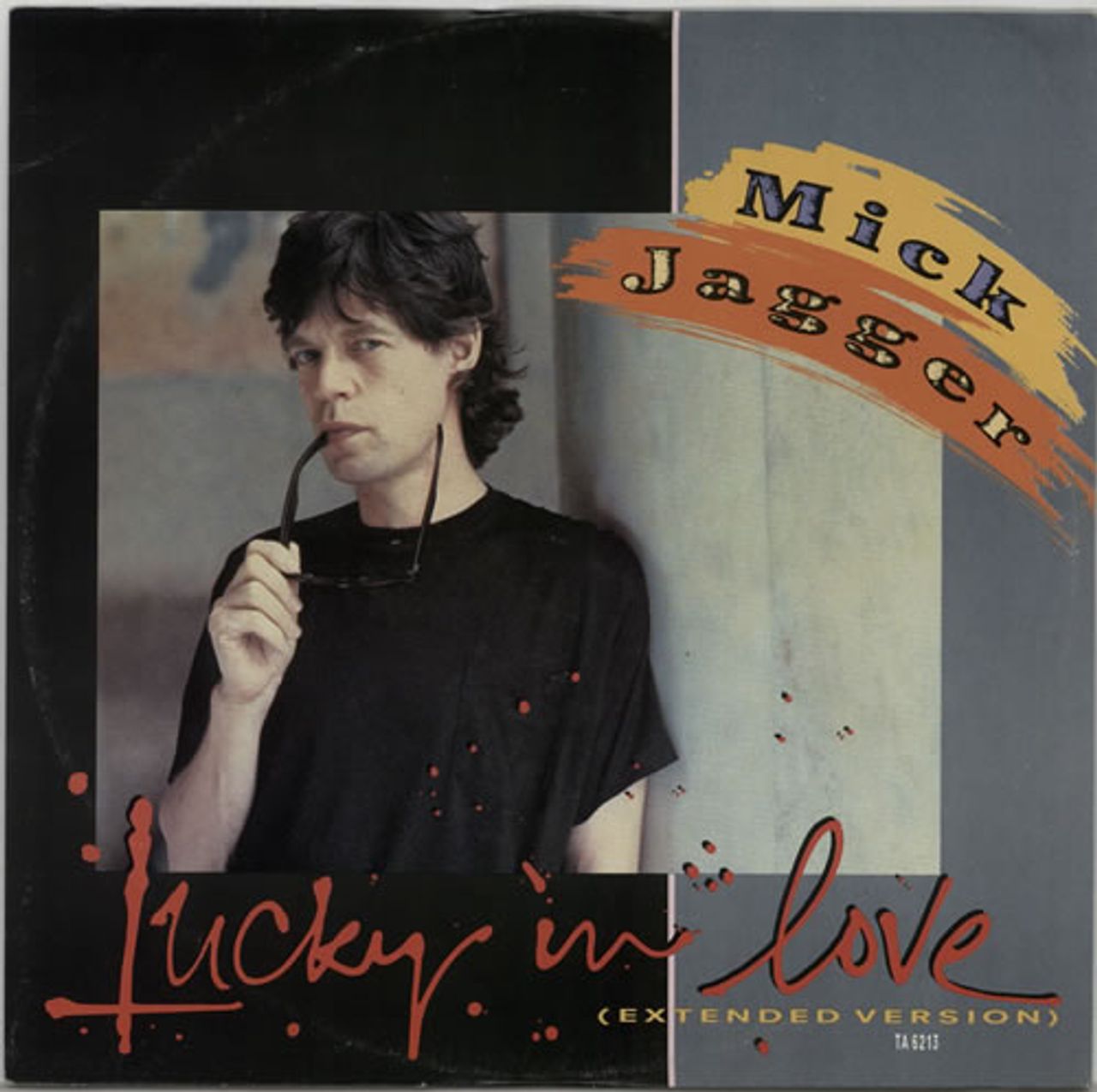Mick Jagger Lucky In Love UK 12" vinyl — RareVinyl.com
