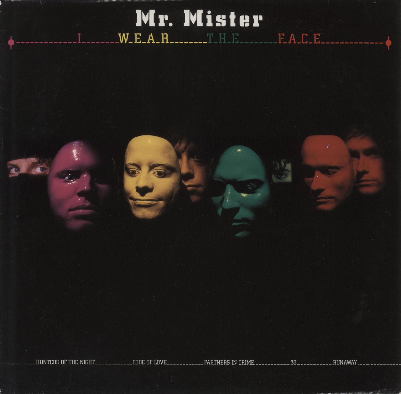 Mr Mister I Wear The Face German Vinyl LP — RareVinyl.com
