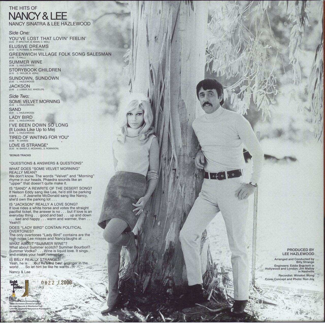 Nancy Sinatra & Lee Hazlewood Nancy & Lee - Psychedelic Sand Wax Colou — RareVinyl.com