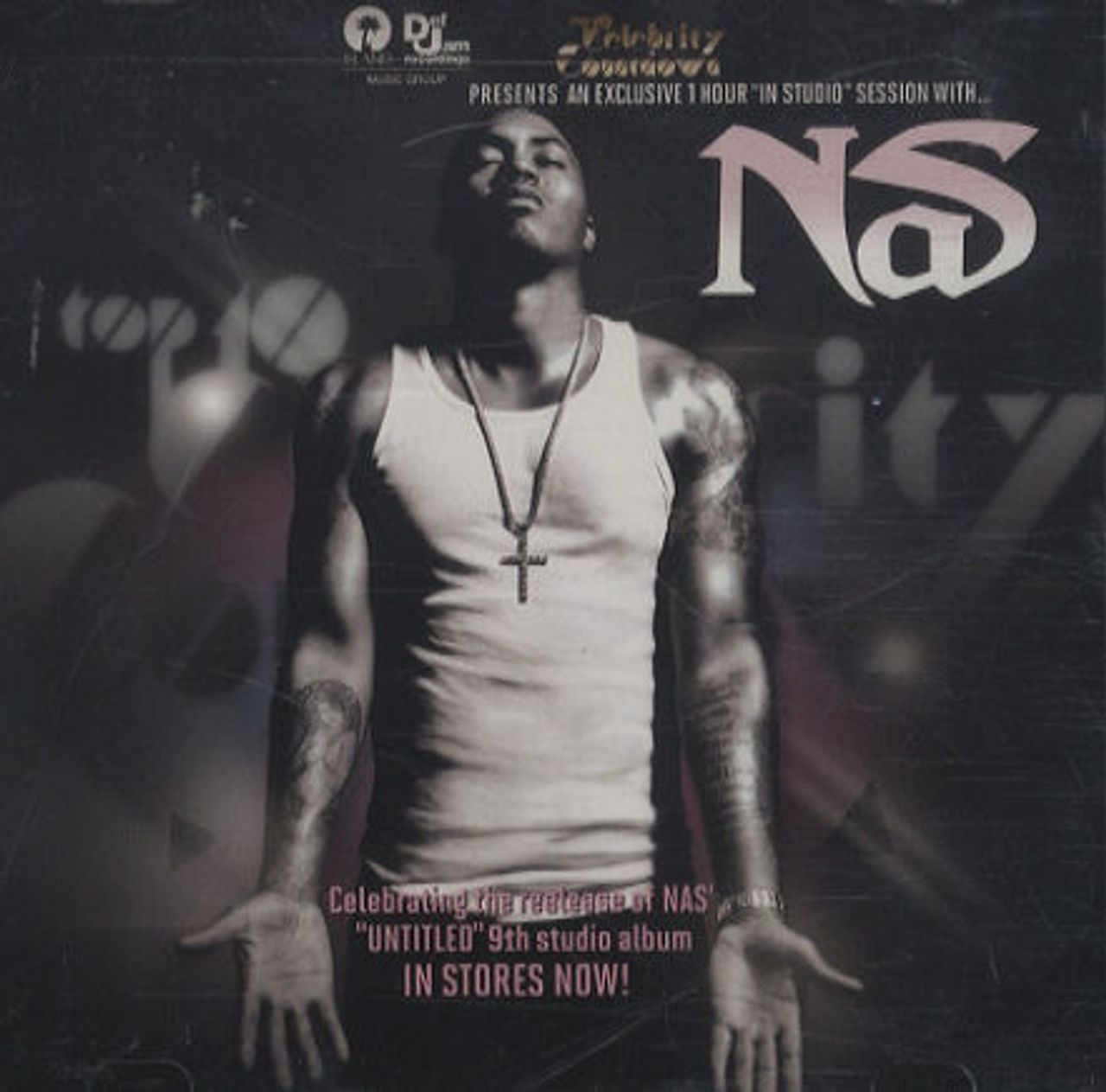 Nas An Exclusive 1 Hour 'In Studio' Session With Nas + Hero US Promo C — RareVinyl.com