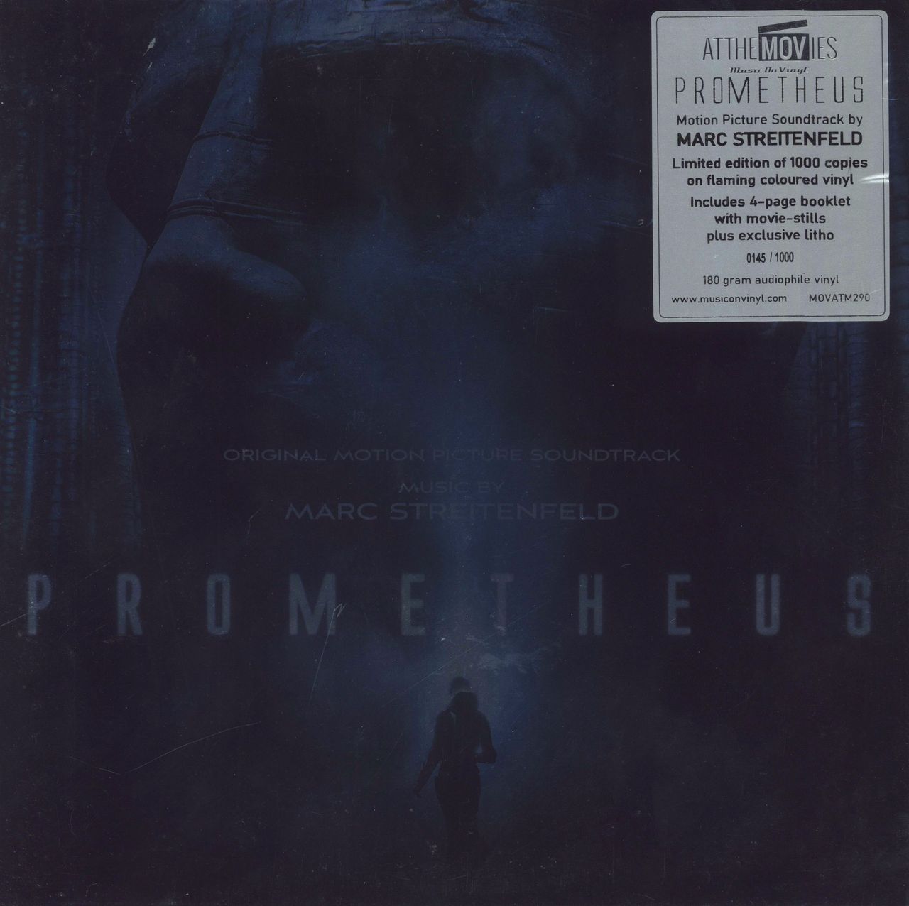 Original Soundtrack Prometheus - Flaming Vinyl + Litho + Hypesticker U ...