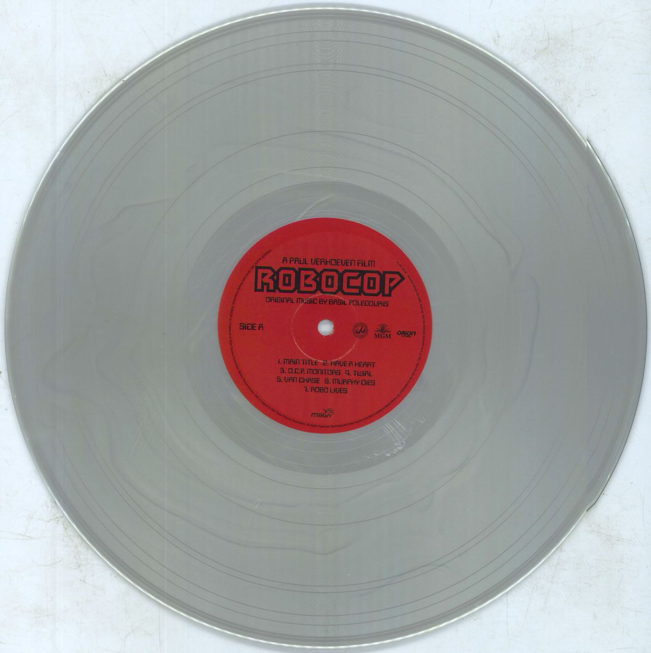 Original Soundtrack Robocop - Silver Vinyl US 2-LP vinyl set ...