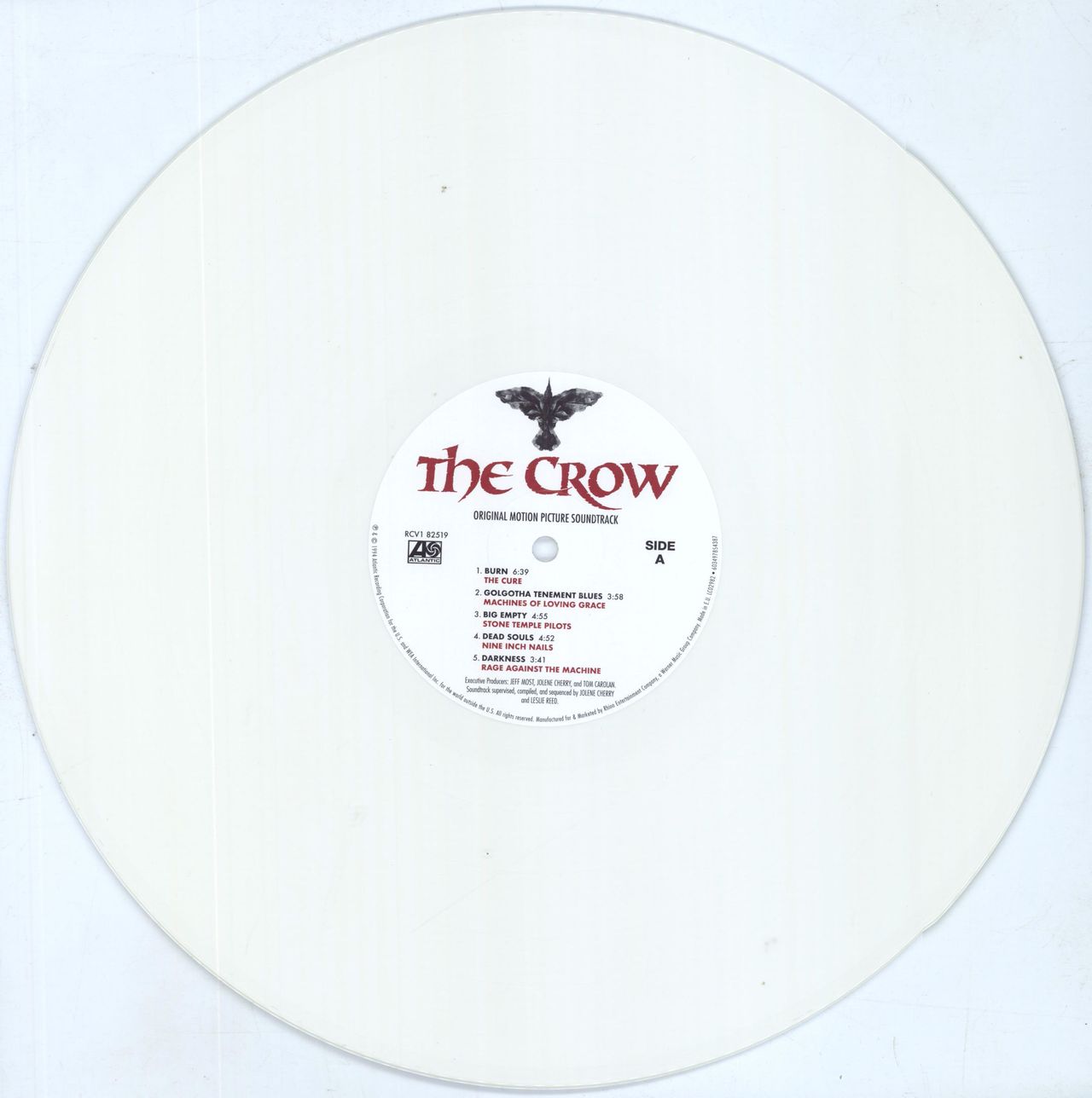 Original Soundtrack The Crow - RSD19 - White & Black Vinyl UK 2-LP vin ...