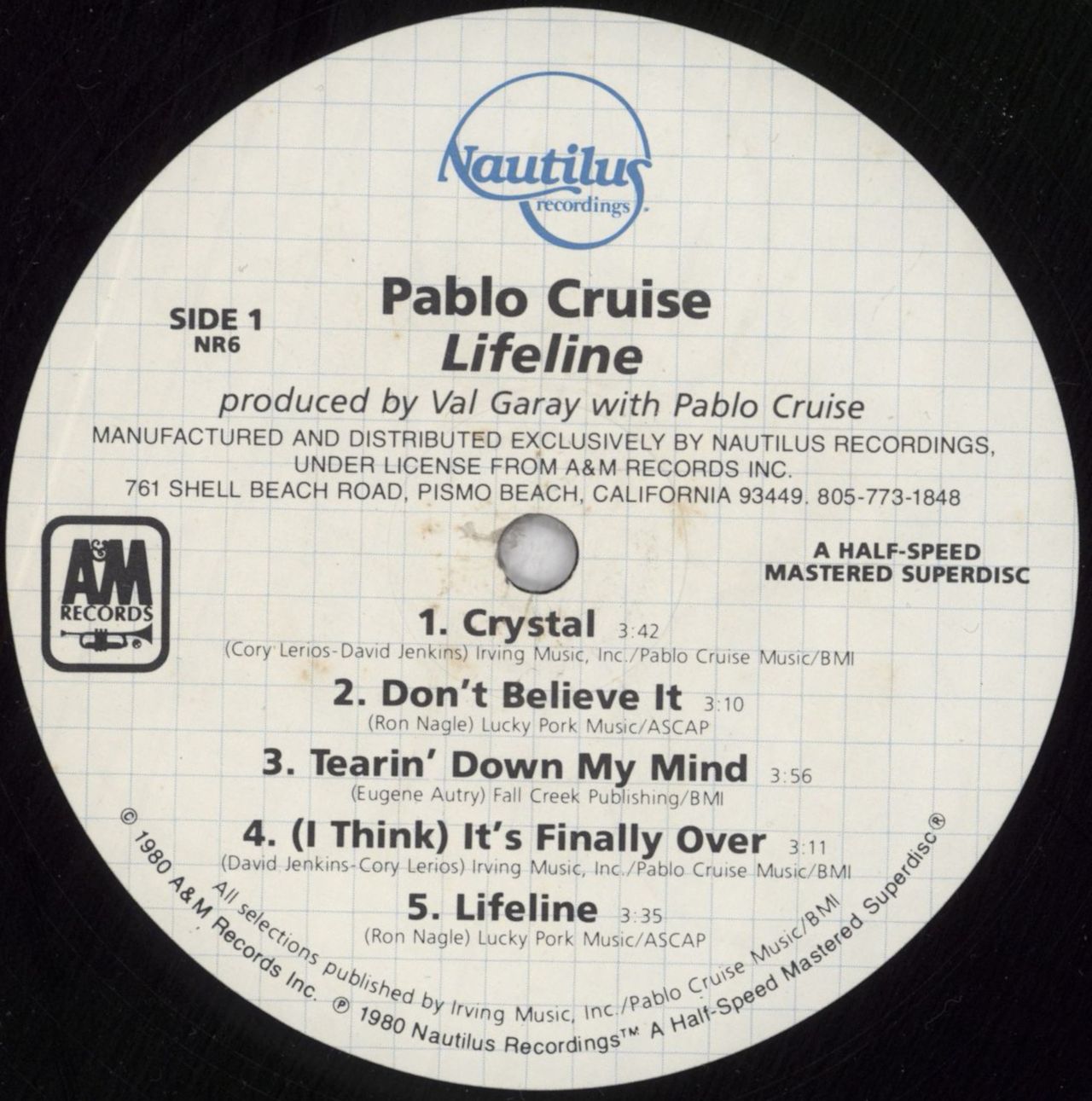 Pablo Cruise Lifeline Japanese Vinyl LP — RareVinyl.com